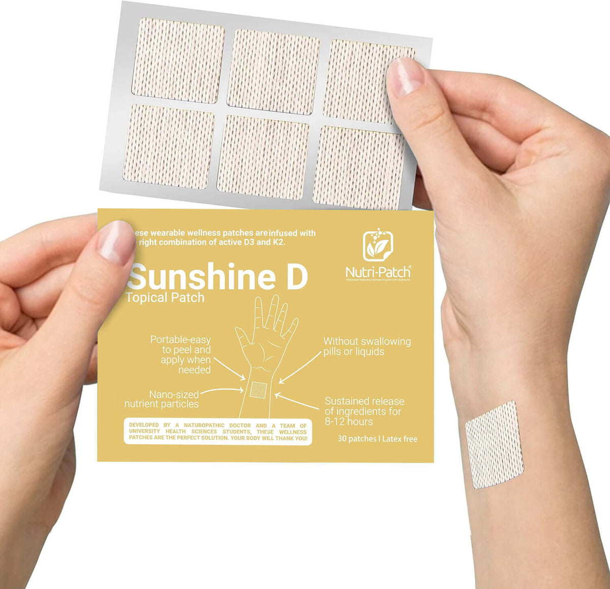 #1 Selling Vitamin Patches | Nutri-Patch®